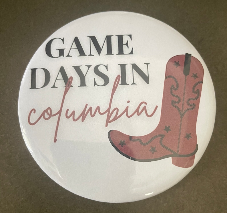 University of South Carolina Gameday Buttons/pins - Etsy