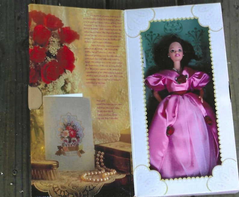 VALENTINE BARBIE Doll Sweet Valentine Mattel Mint in Original Box - Etsy