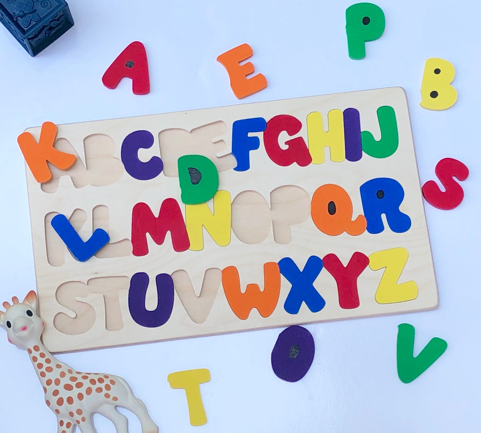 Alphabet Puzzle ABC Puzzle Educational Gifts for Kids Gifts - Etsy