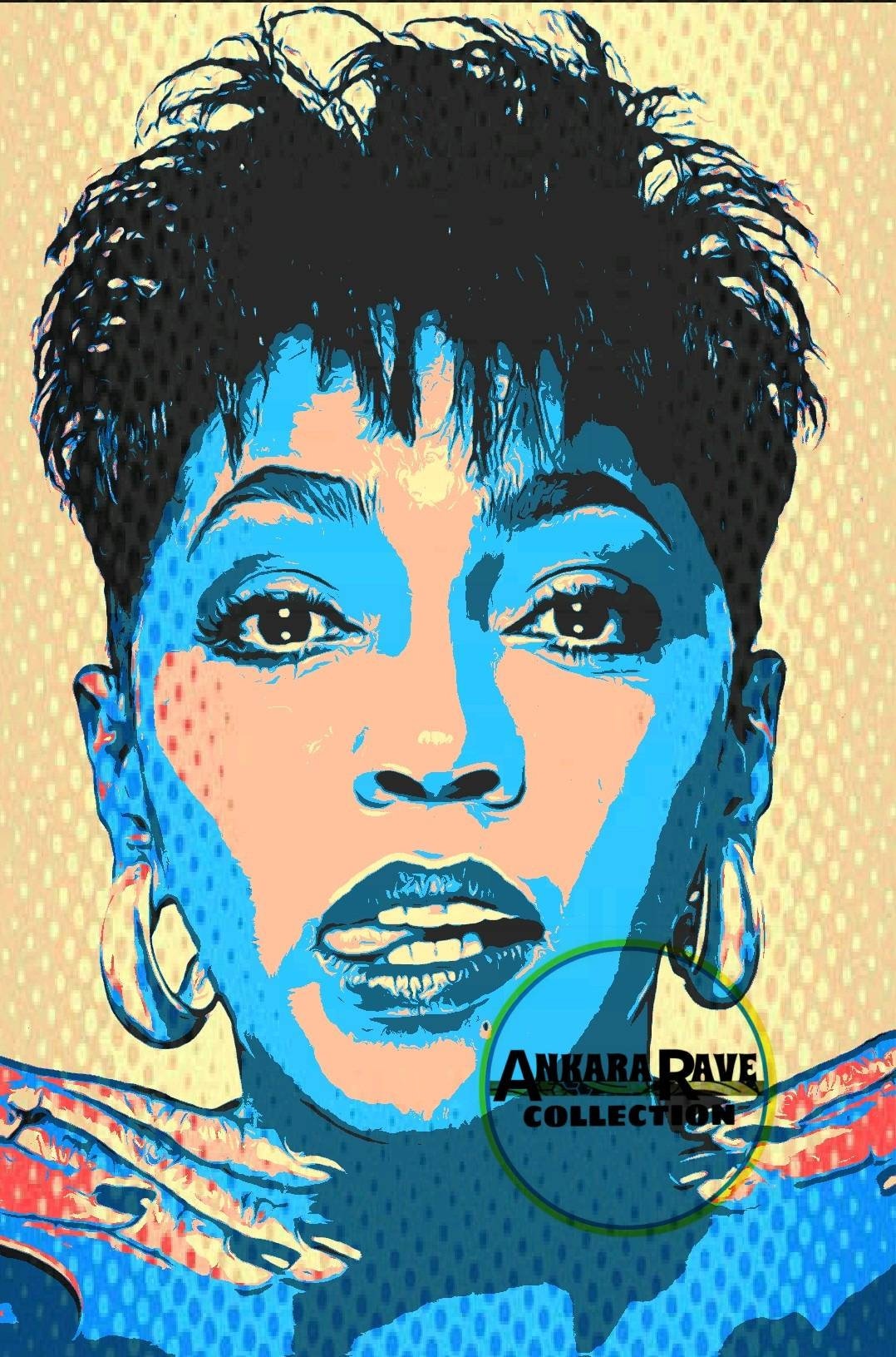 Anita Baker Digital Art, Instant Download, Modern Pop Art, Musician Art ...