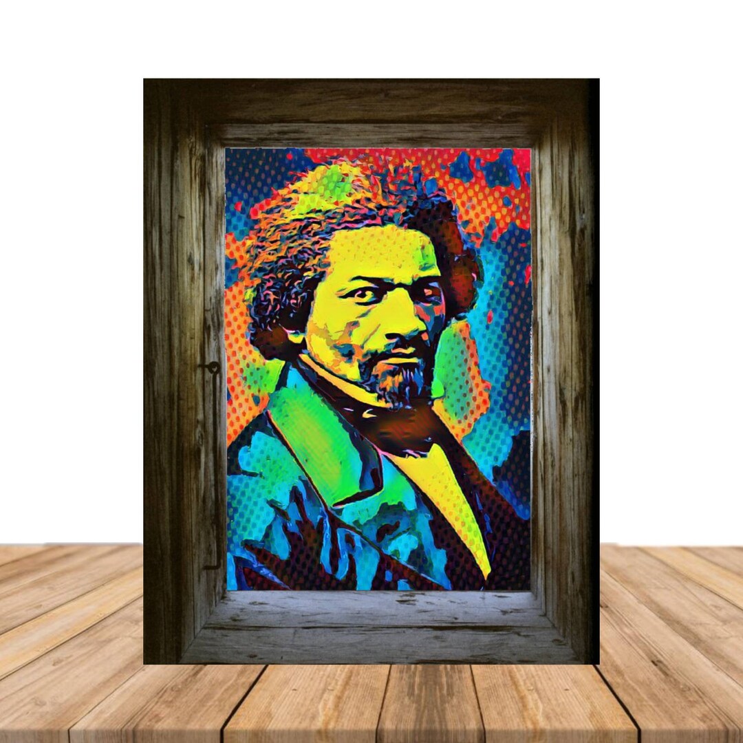 Frederick Douglass Digital Art, Instant Download, Civil Rights Activist ...