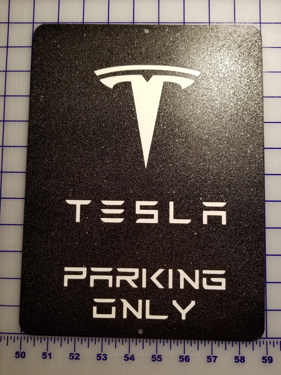 Tesla Parking Only Aluminum Sign - Etsy UK