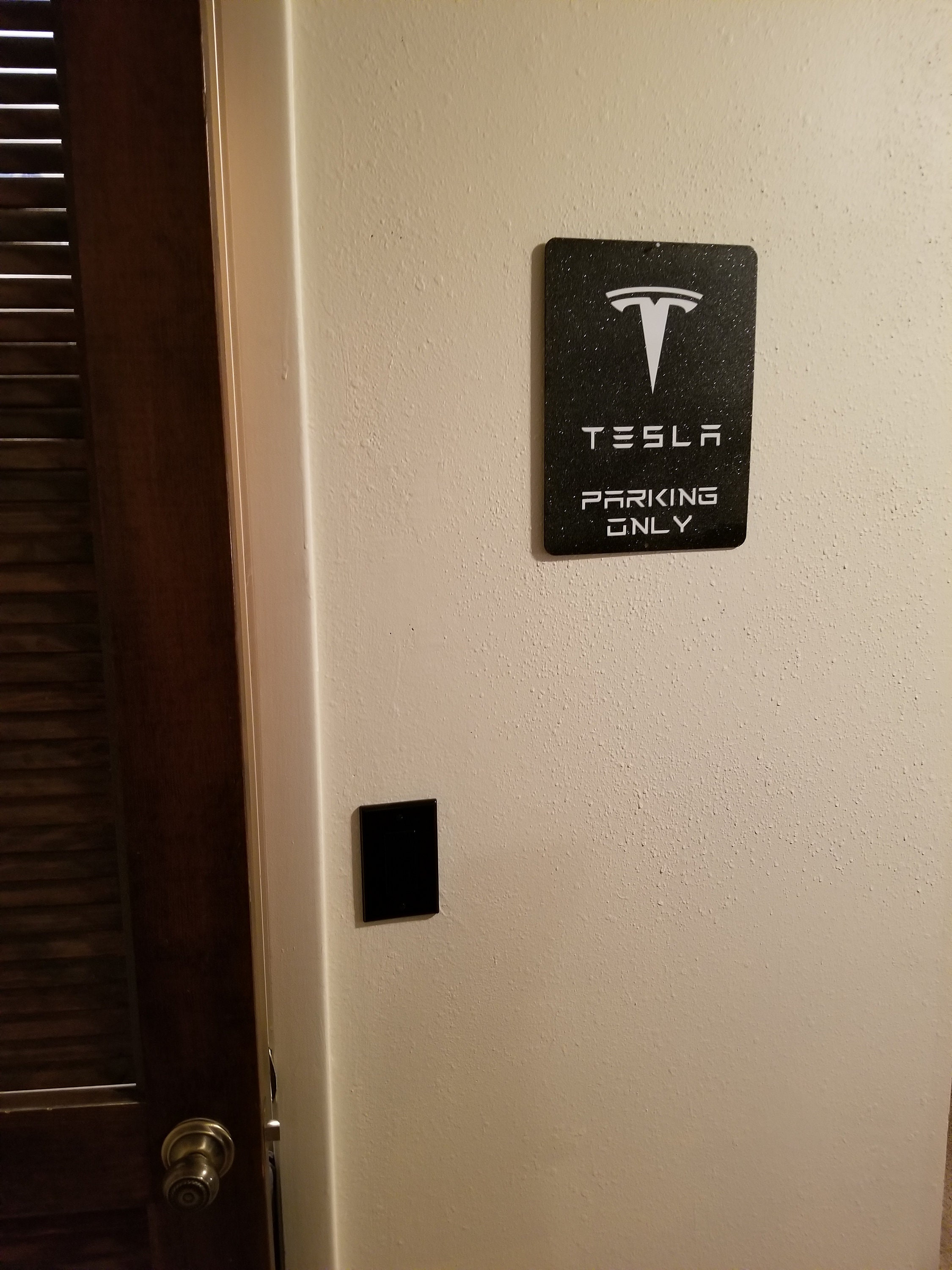 Tesla Parking Only Aluminum Sign - Etsy UK