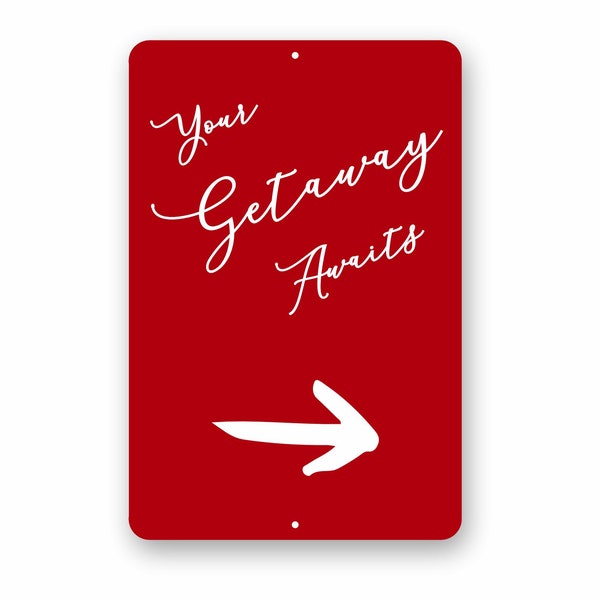 Getaway Sign - Etsy