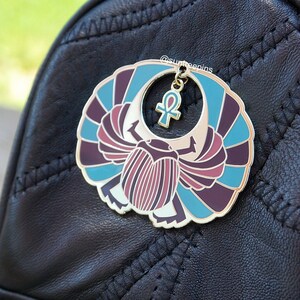 Enamel Pin Scarab Beetle Hard Enamel Lapel Pin Brooch Pin - Etsy