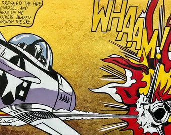 Pop Art Oil Painting - Etsy