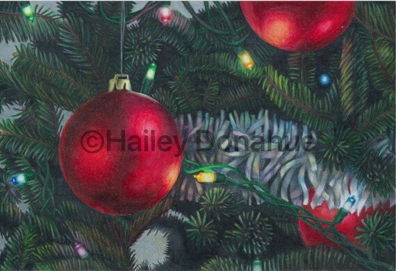 Christmas Colored Pencil Drawings Colored Pencil Drawing] Christmas
