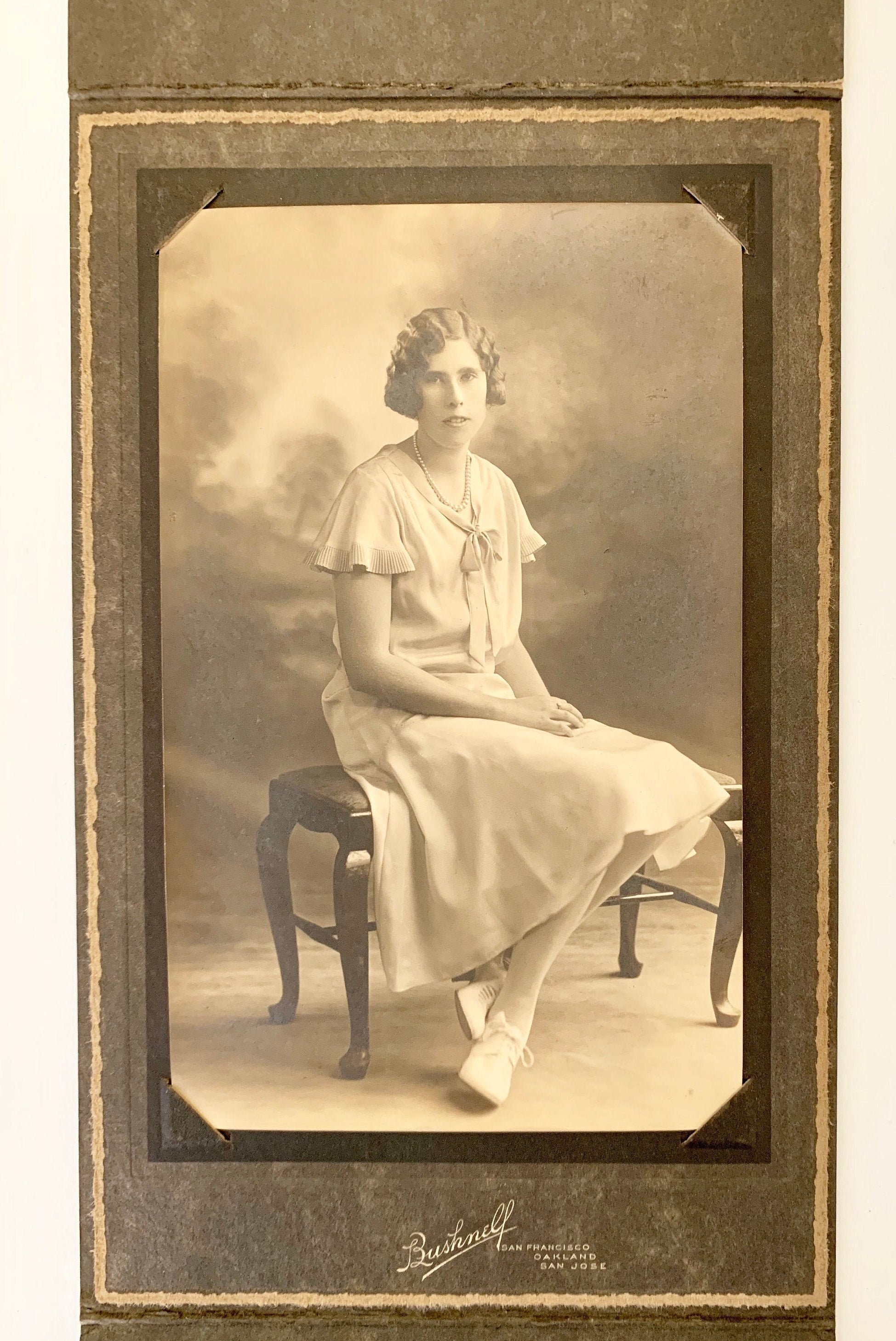 Bushnell Photography San Francisco Vintage Portrait of "doris Marie ...