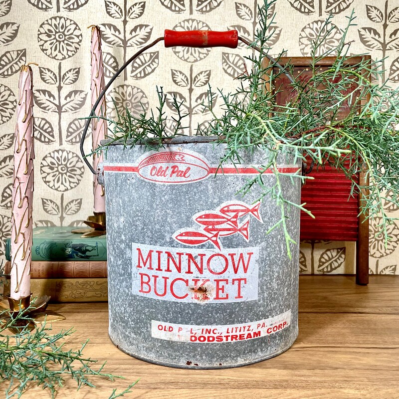 Minnow Bucket - Etsy