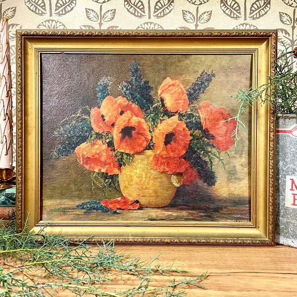 Poppy Print - Etsy