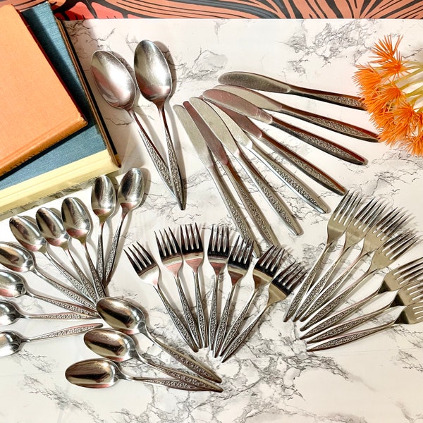 Floral Flatware - Etsy