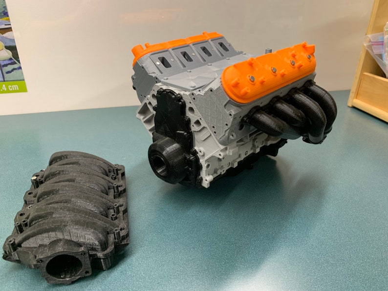 3D Printed Chevy LS3 Engine. | Etsy