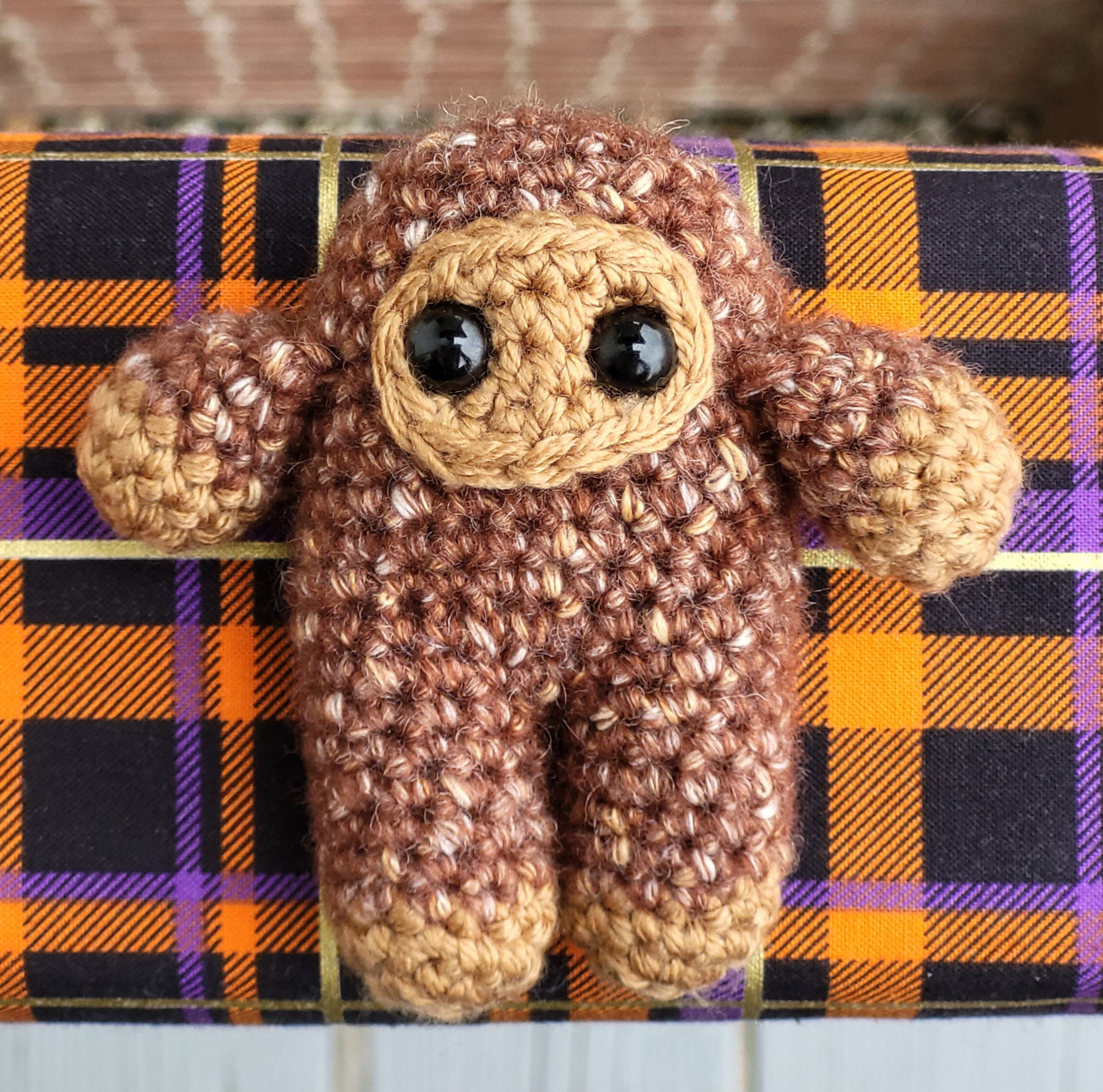 Cryptid Squad Amigurumi Bigfoot and Yeti Mini Plush (+keychain ...