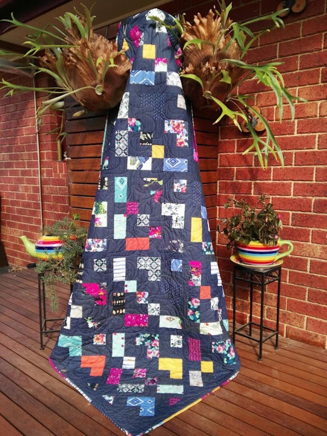 Living in Boxes Quilt Pattern in 2 Sizes - Etsy