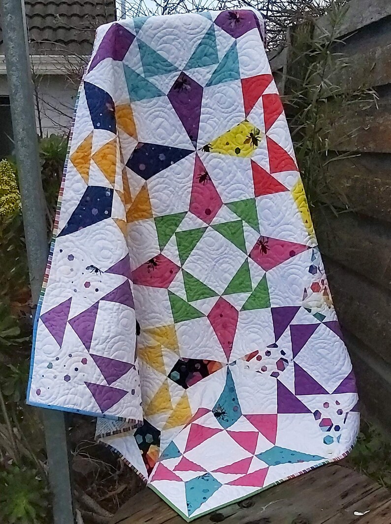 Shattered Diamonds Quilt Pattern - Etsy