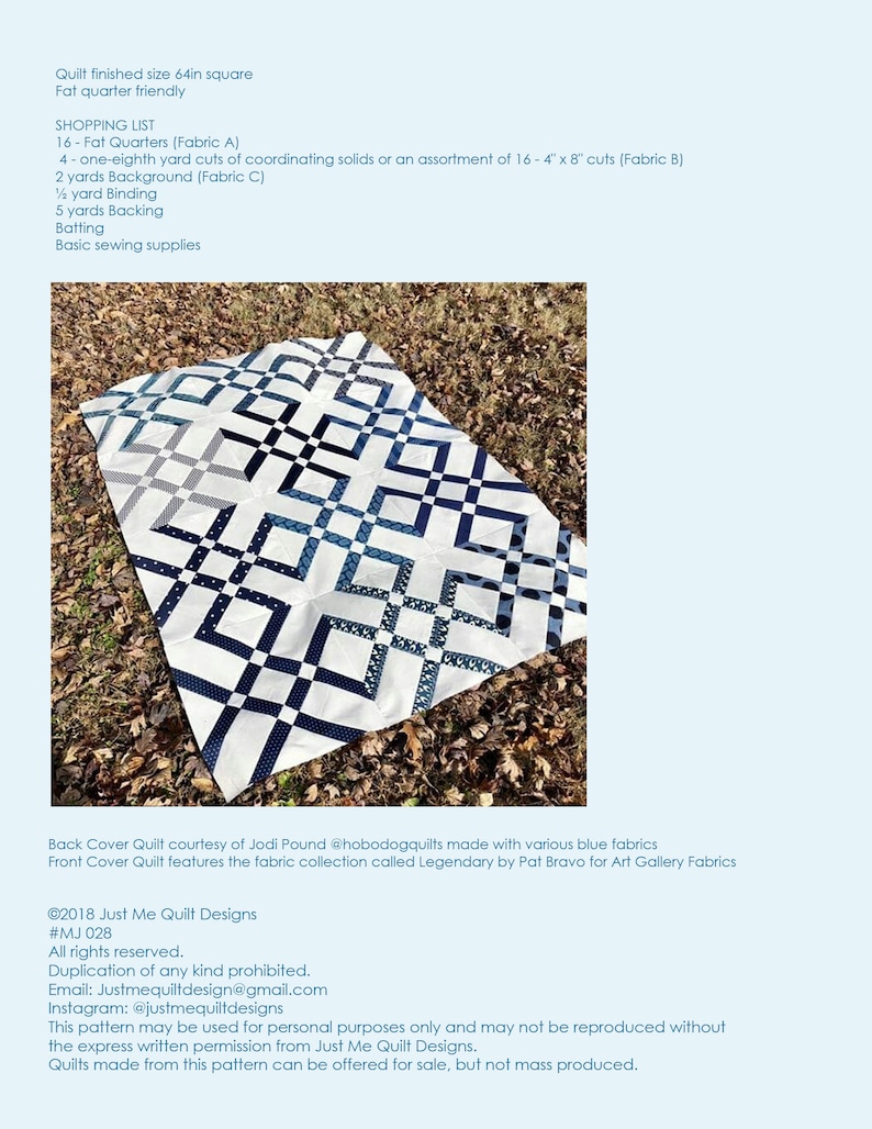 Bohemian Caravan Quilt Pattern - Etsy