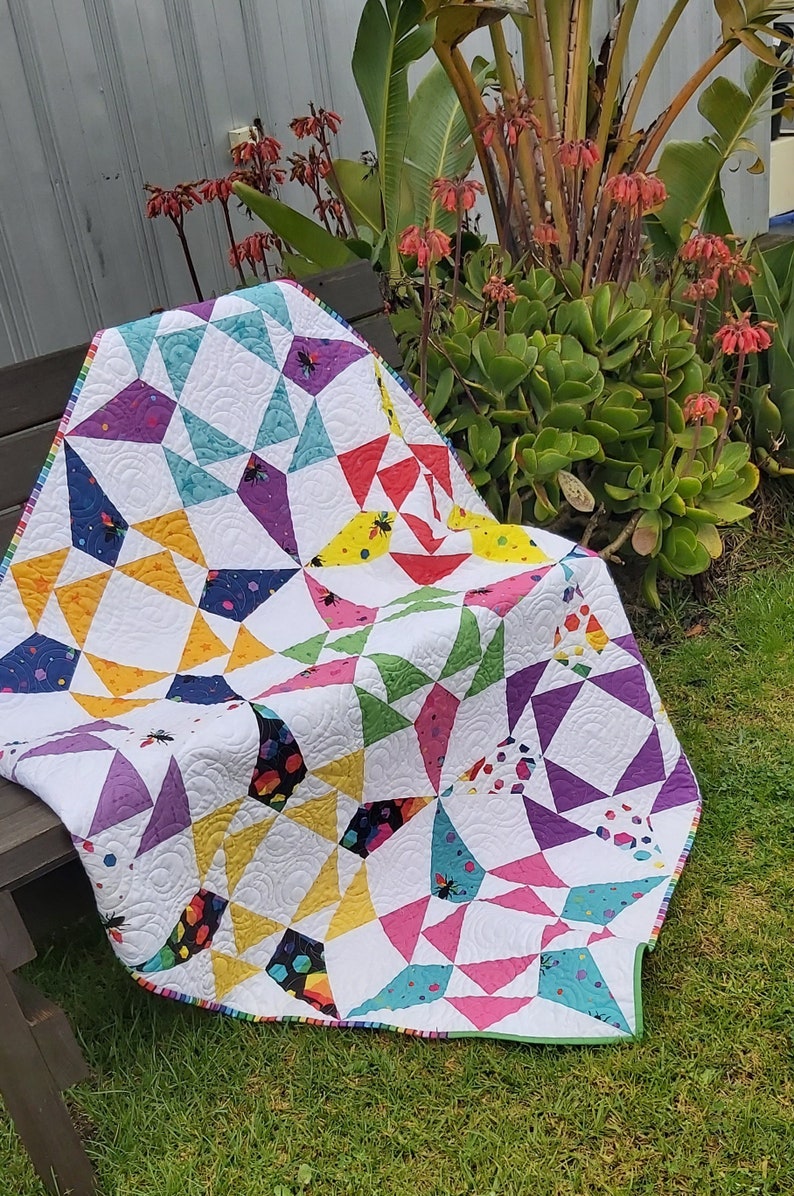 Shattered Diamonds Quilt Pattern - Etsy