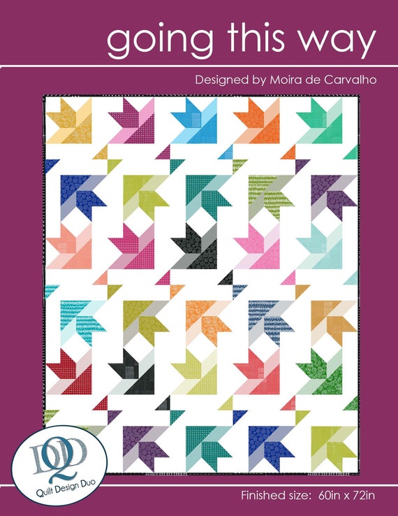 Going This Way Quilt Pattern | Etsy