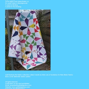 Shattered Diamonds Quilt Pattern - Etsy