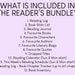 Reader's Bundle reading Log, Reading Journal, Reading Wish List ...