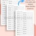Korean Hangul Study Pack/ Chart & Worksheets printable - Etsy