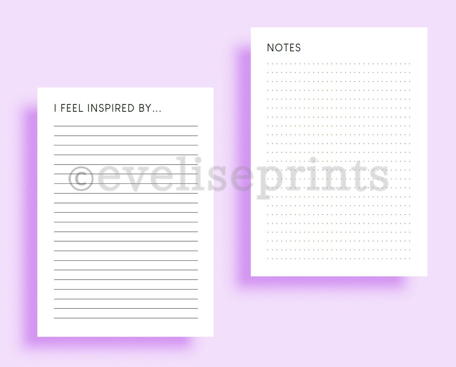 Artist's Planner / Creative Project Planner Clean & - Etsy