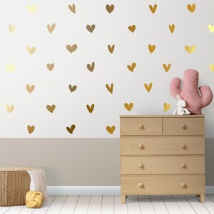Hand Drawn Heart Wall Decals - Adorable Kids' Room Decor Wall Décor ...