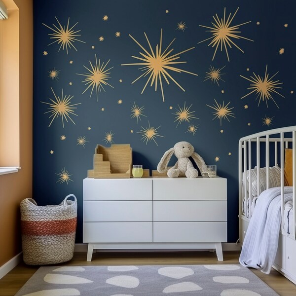 Star Wall Decals - Etsy
