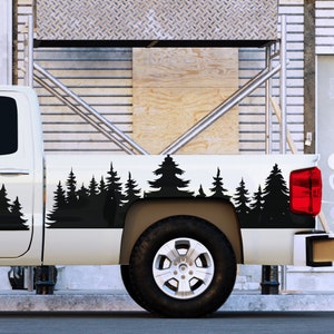 2-pack Pine Trees Vinyl Decal Wall Decal Sticker Mountain and Trees ...