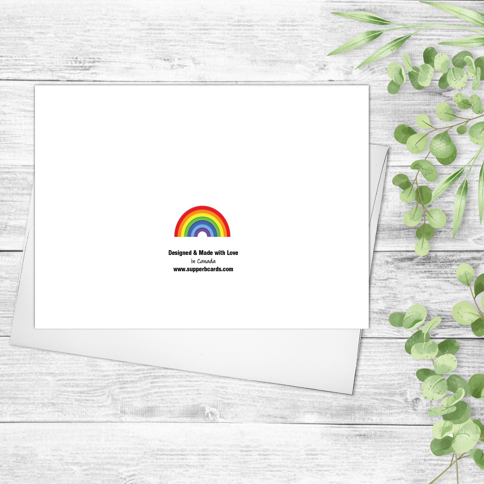 Custom Rainbow Card All Occasion Cards Rainbow Cards Happy Fun Card ...