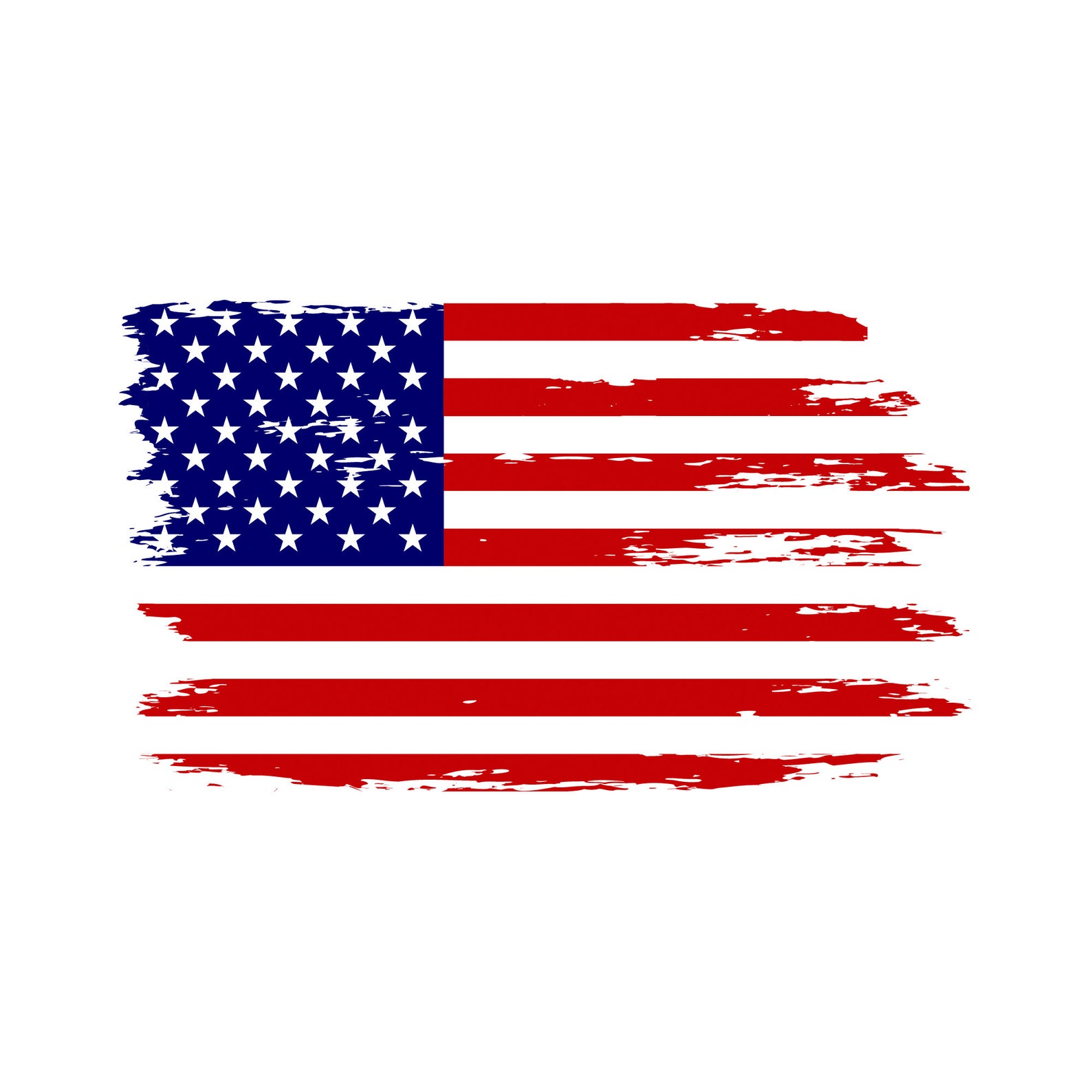 American Flag Vinyl Decal Window Wall Sticker Large Flag of the United ...