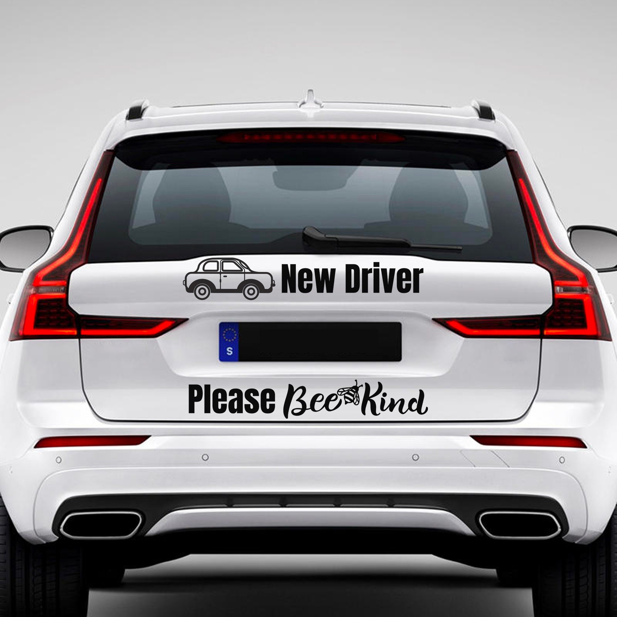 2-pack Caution NEW DRIVER Please Be Patient Bumper Sticker for - Etsy