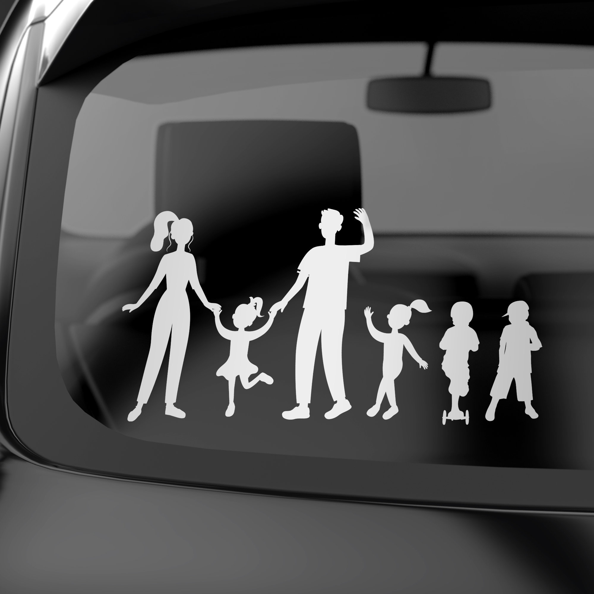 My Family Car Decal Family on Board Safety Sign Vinyl Sticker - Etsy