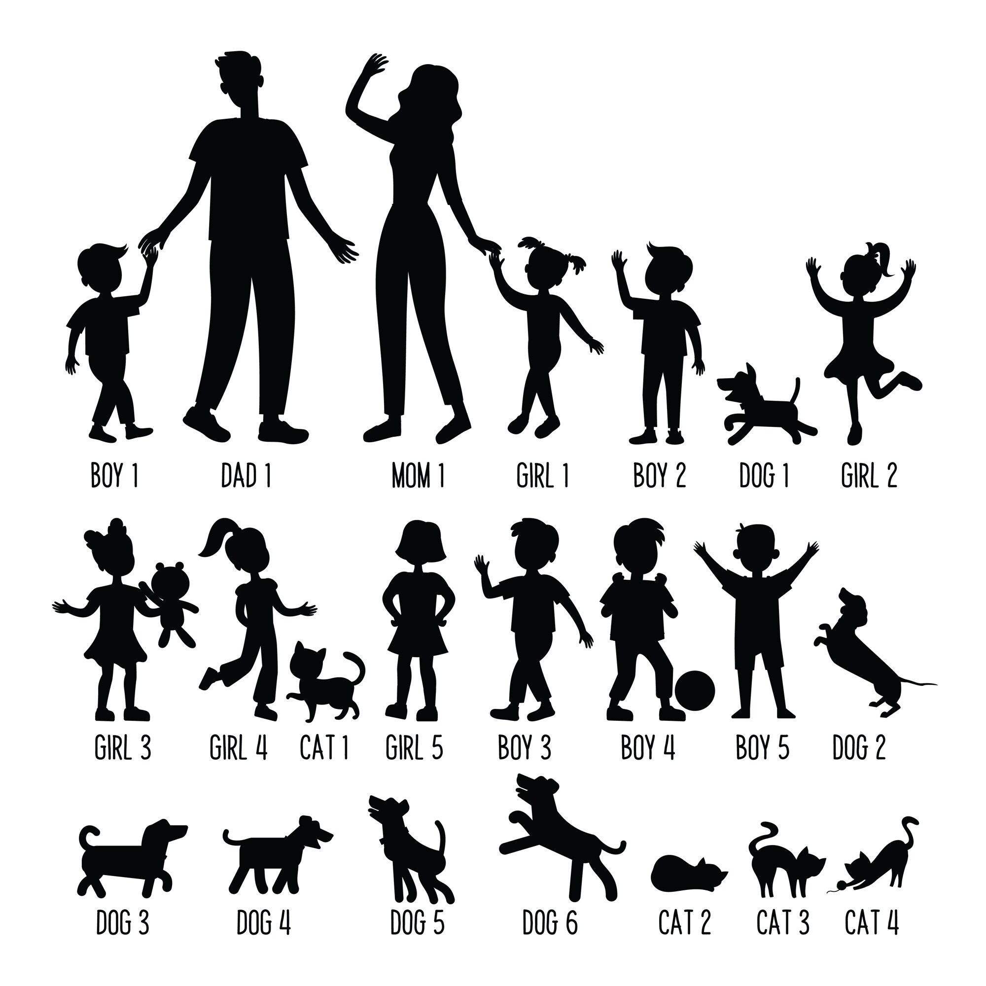 My Family Car Decal Family on Board Safety Sign Vinyl Sticker - Etsy
