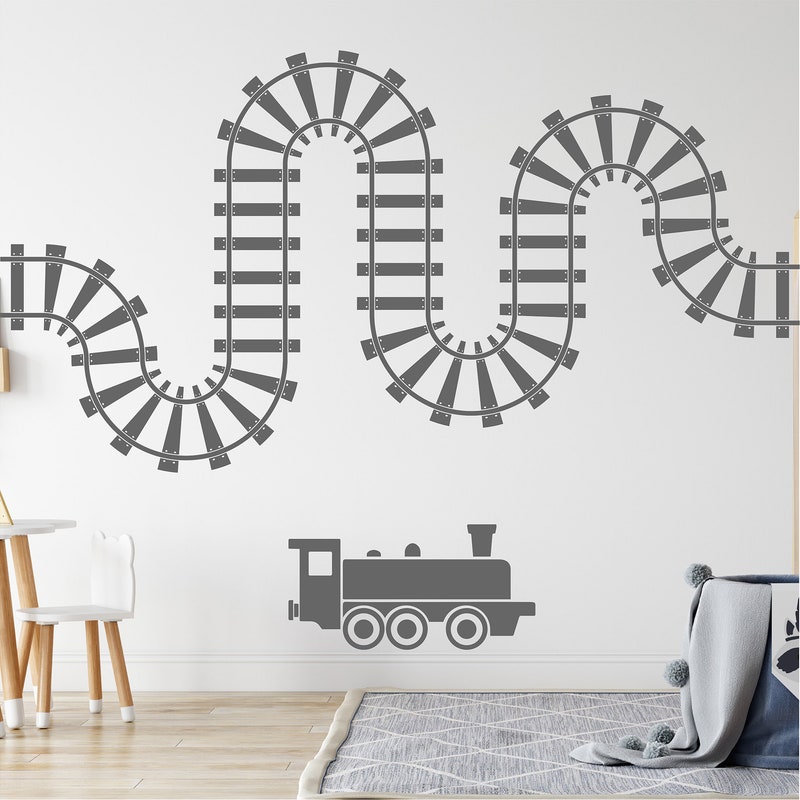 Train Wall Decal - Etsy