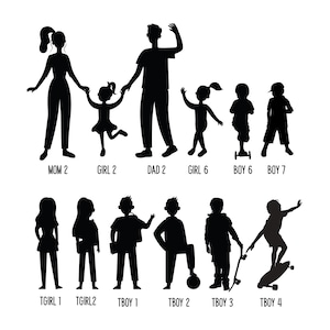 My Family Car Decal, Family on Board Safety Sign Vinyl Sticker for Car ...