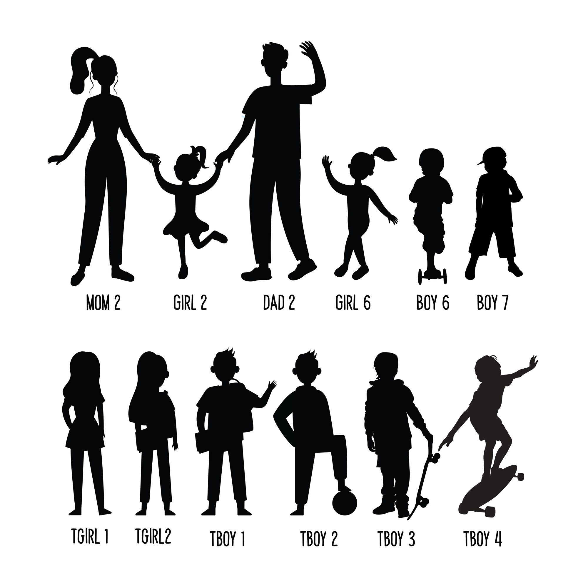 My Family Car Decal Family on Board Safety Sign Vinyl Sticker - Etsy