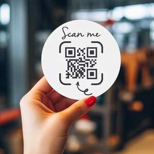 Round Sticker Mock-up, Sticker Template, Photoshop Template, Hand ...