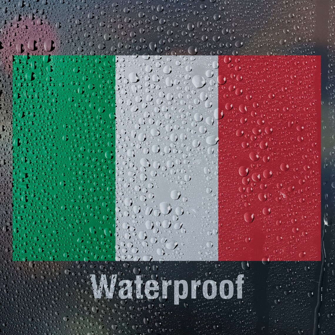 Flag of Italy Vinyl Decal Window Wall Sticker Italian Flag - Etsy