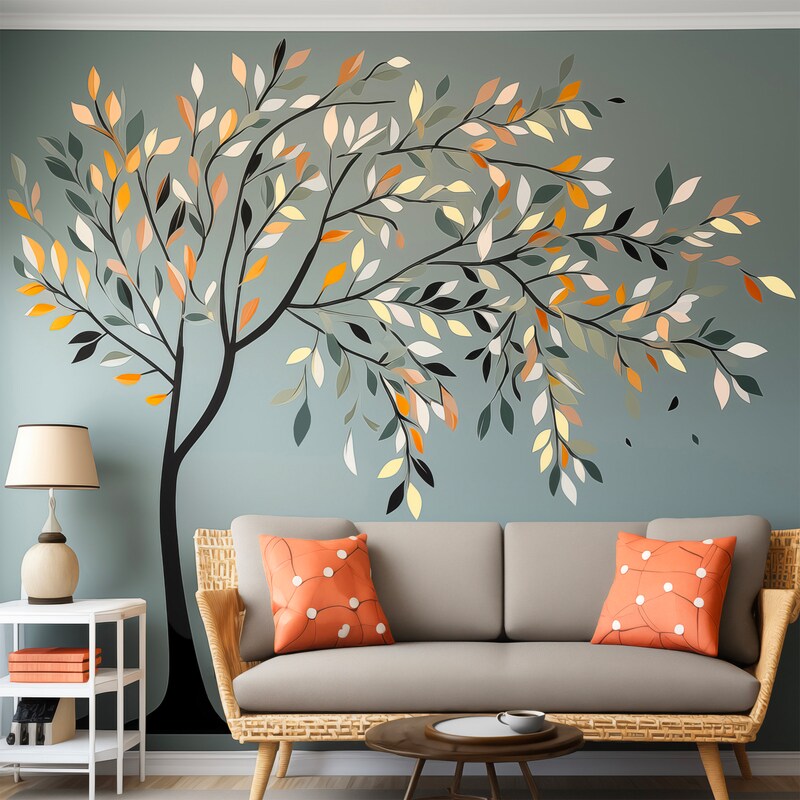 Large Tree Wall Decal - Etsy