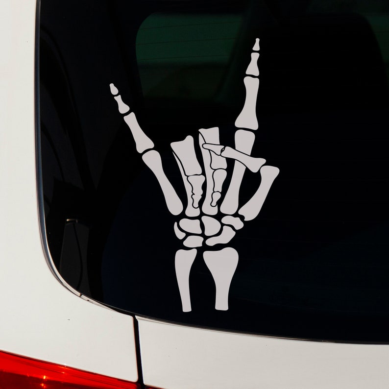 Skeleton Hands Vinyl Decal Sticker for Car Trucks Vehicle - Etsy