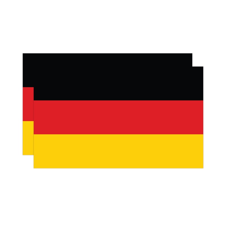 Flag of Germany Vinyl Decal Window Wall Sticker Germany Flag - Etsy