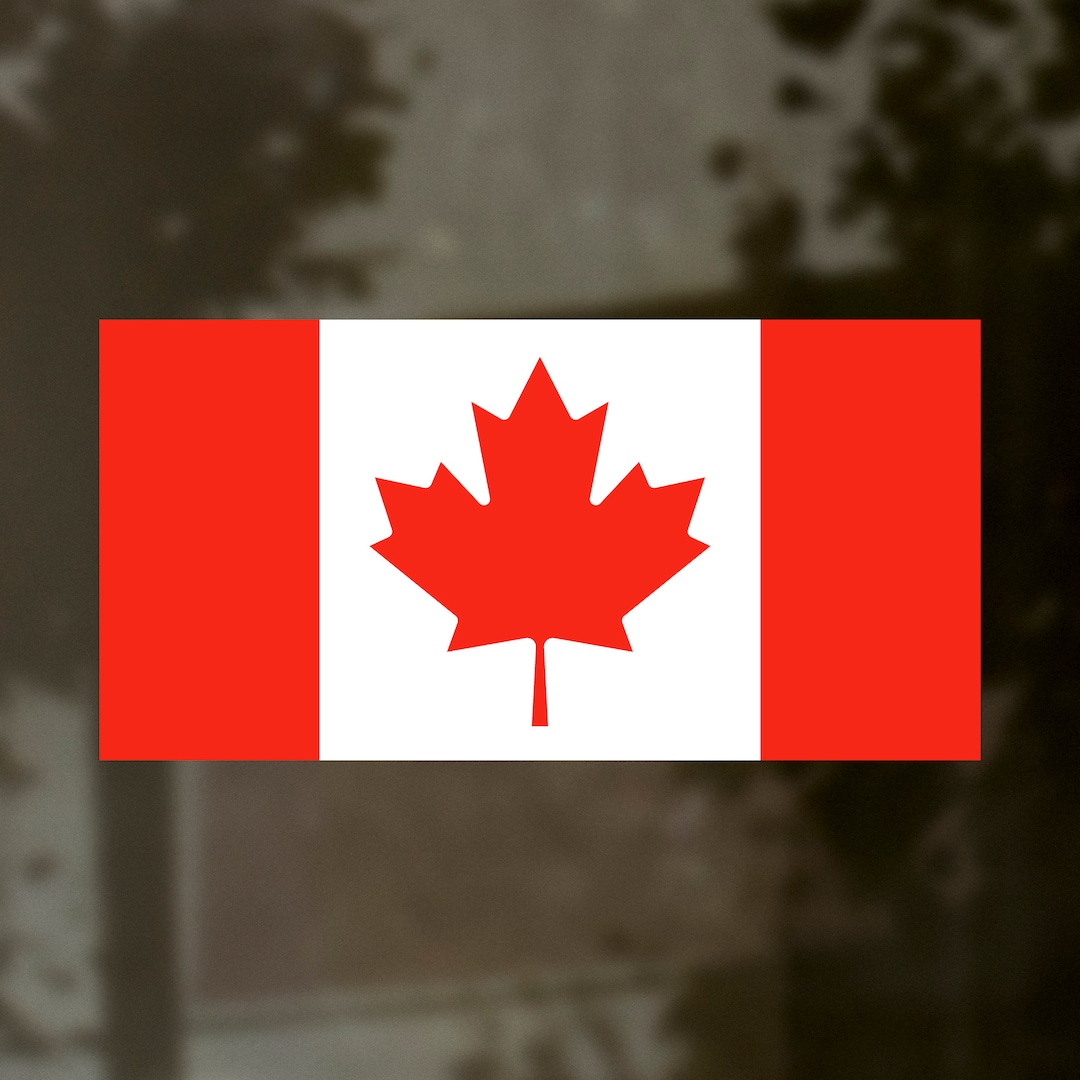 Premium Canadian Maple Leaf Decal – Weatherproof Car/wall/window ...