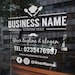 Custom Restaurant Window Decal, Custom Window Decal, Diner Café Name ...