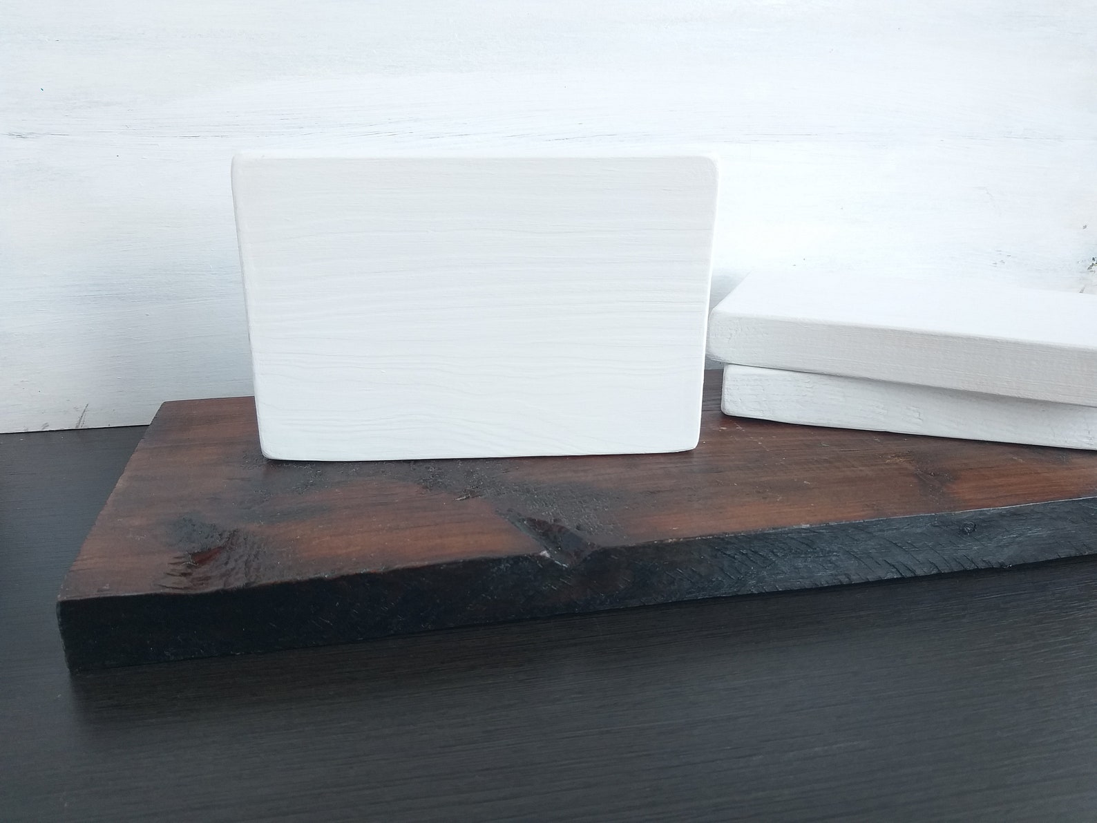 White Blank Wooden Signs Ready to Paint or Vinyl Distressed - Etsy