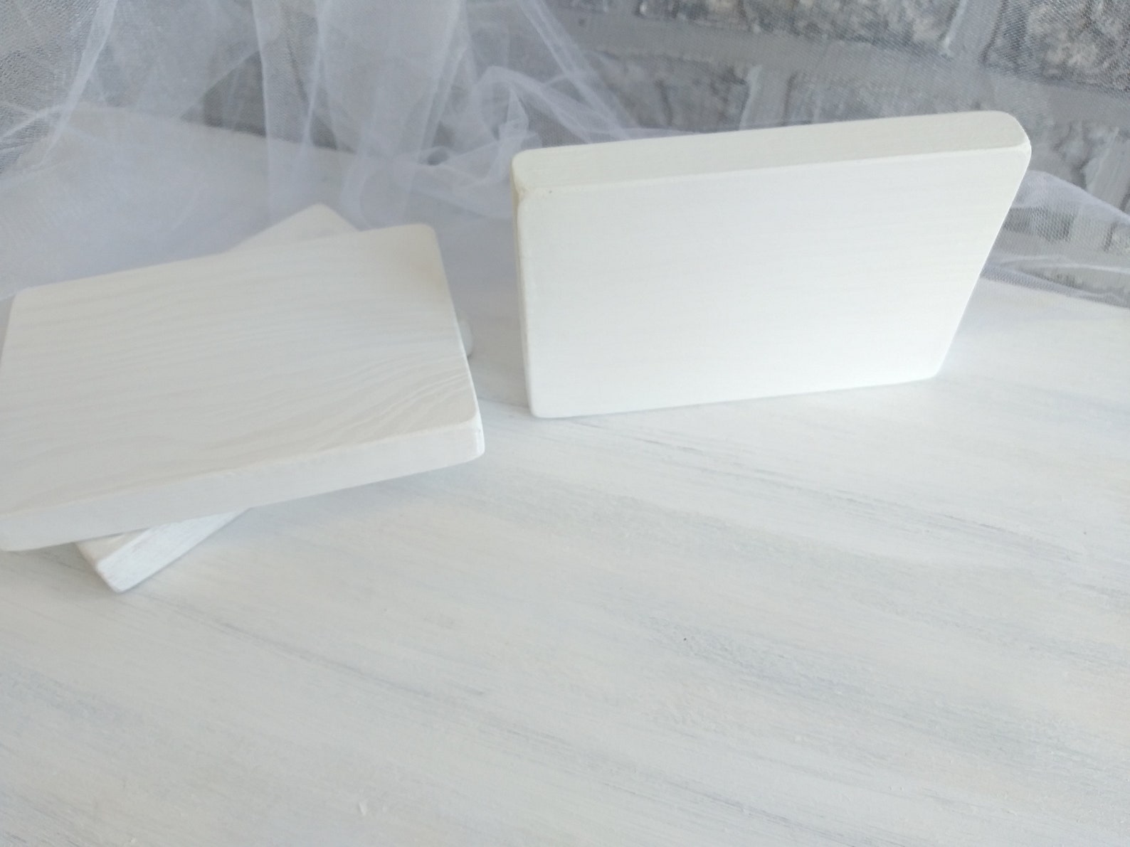 White Blank Wooden Signs Ready to Paint or Vinyl Distressed - Etsy