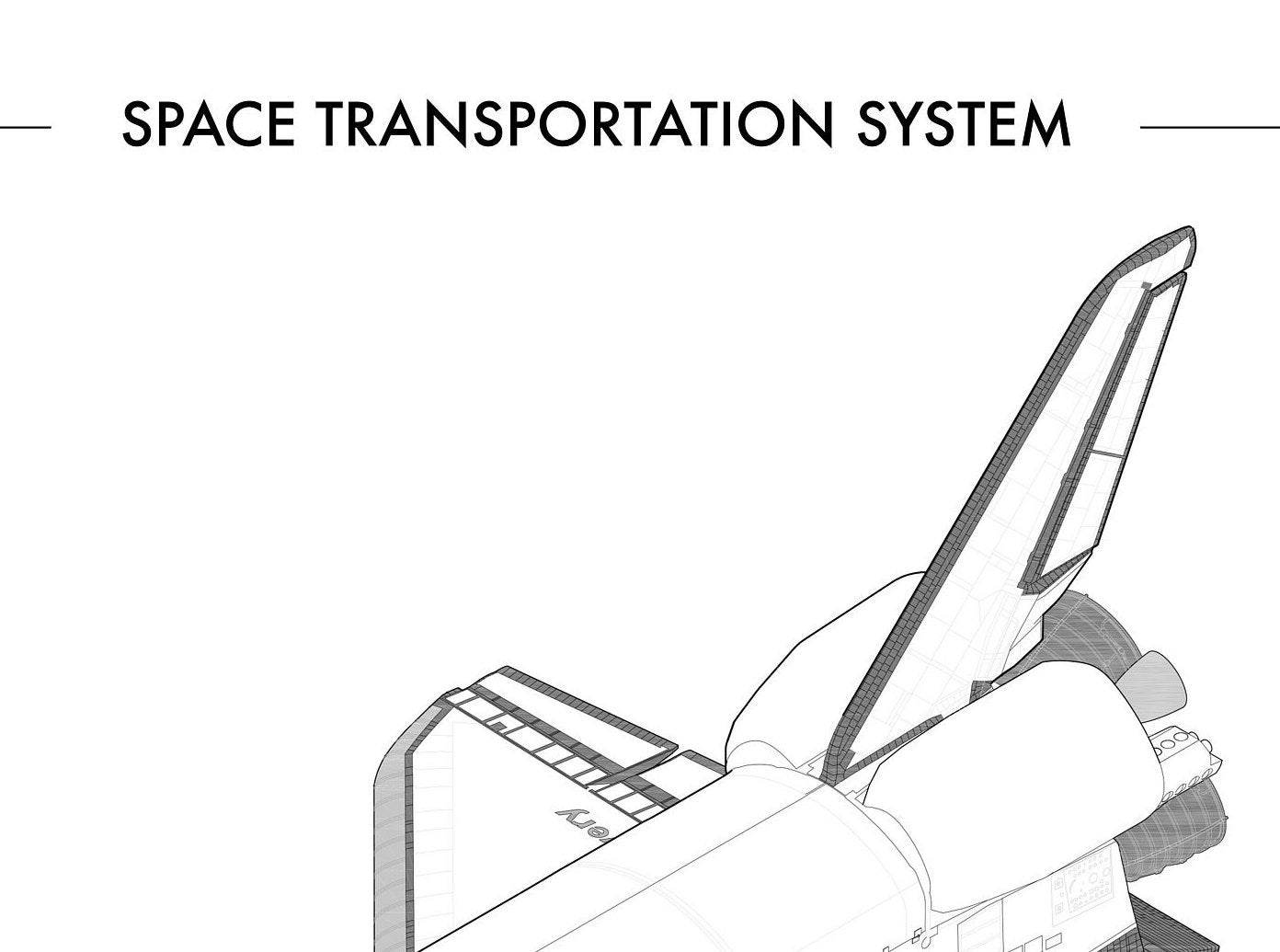 NASA Space Shuttle: Orbiter Isometric technical Drawing - Etsy