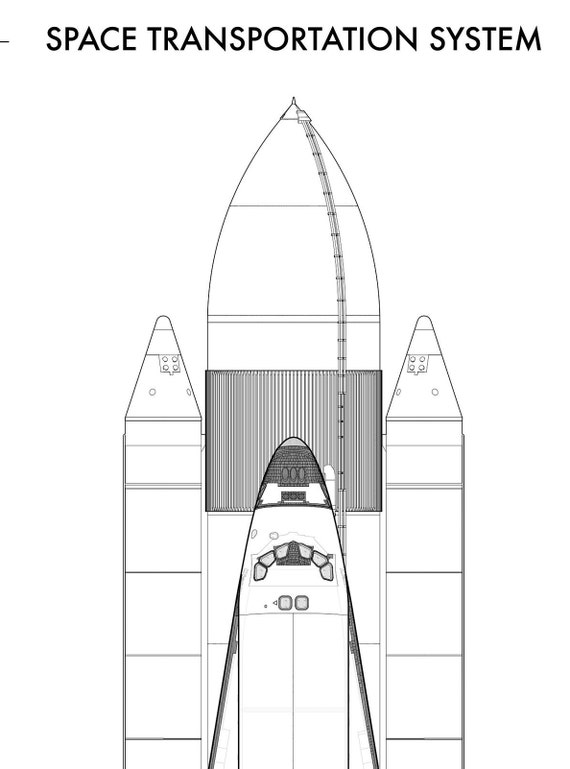 Nasa Line Drawing Models