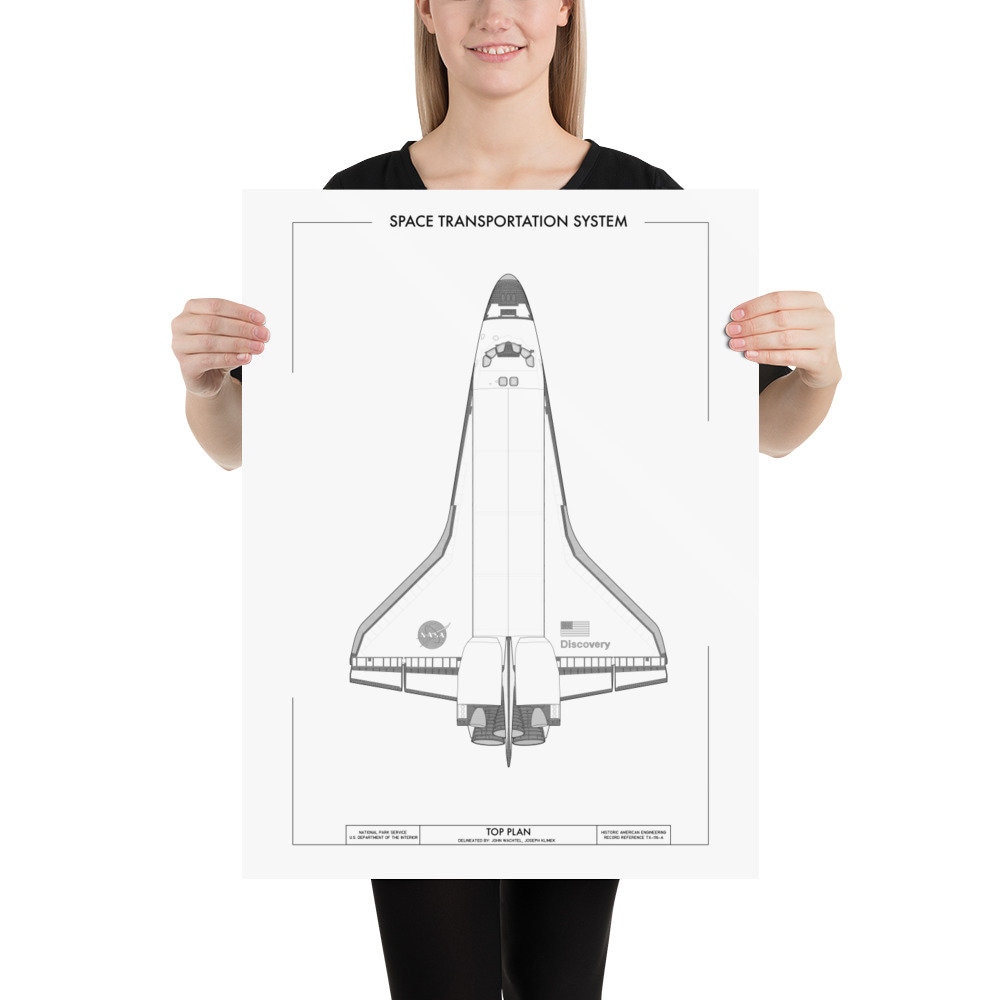 Drawn Space Shuttle