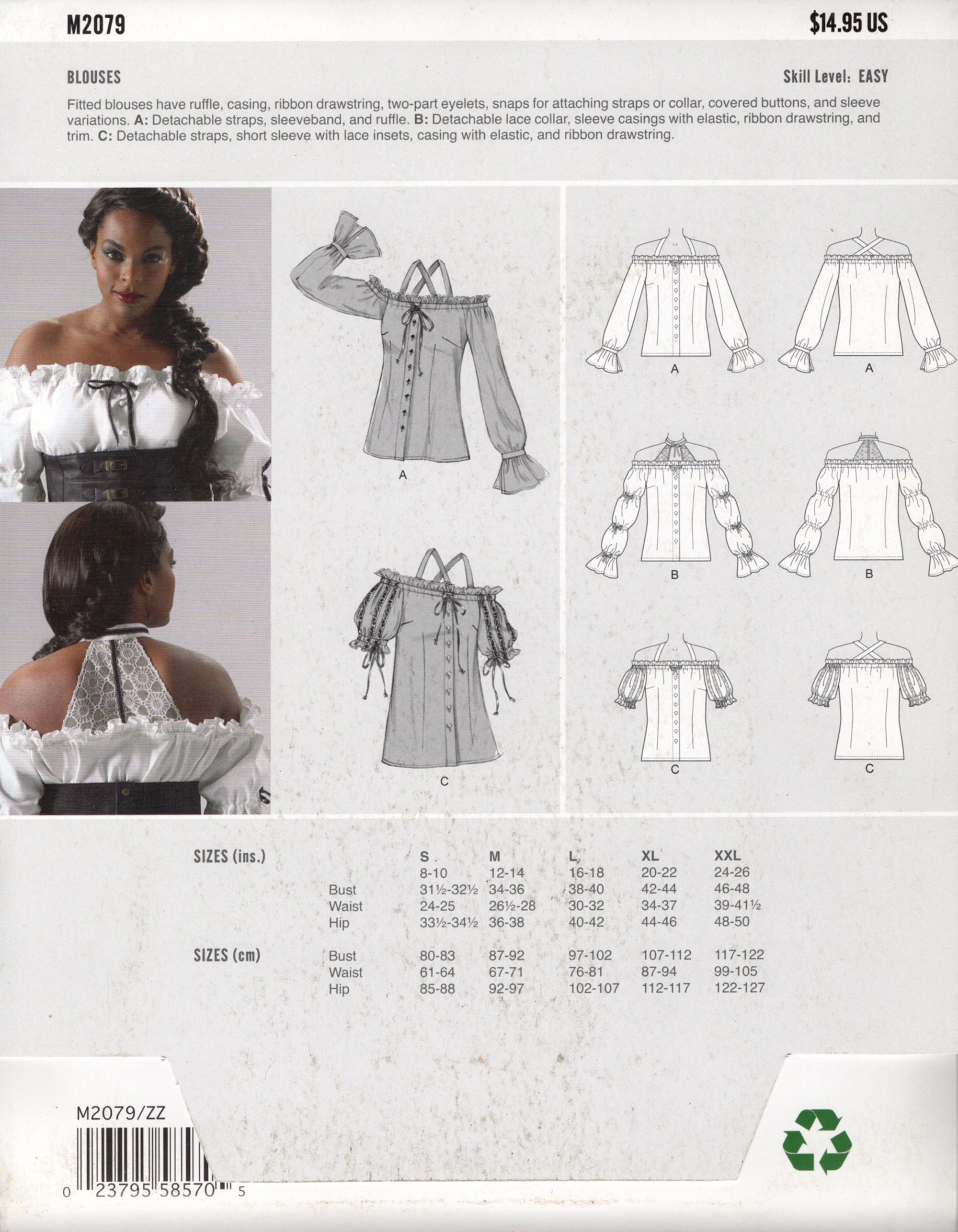 Cosplay Mccalls M2079 Sewing Pattern/ Costume/ bow & | Etsy